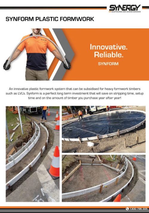 Flexible S-Form Board 150mmX39mmx6m | Synergy Scaffolding & Access ...