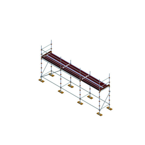 Aluminium Kwikally Modular Scaffold System 5m (Scaffold Length) x 3m ...
